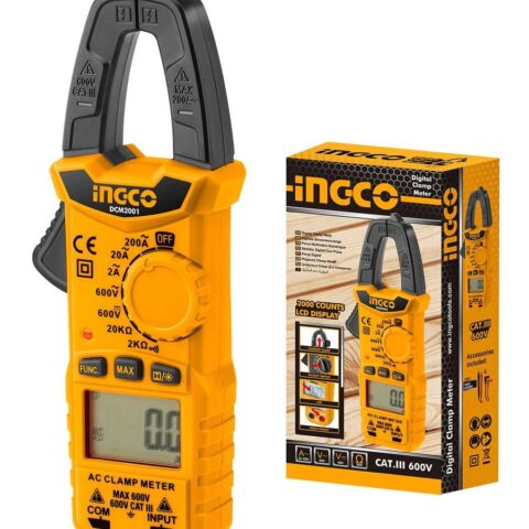 Digital Ac Clamp Meter | Ingco
